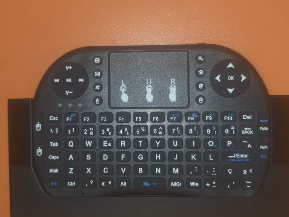 Rii mini keyboard skadis mount by DMG MakerWorld: Download Free 3D Models