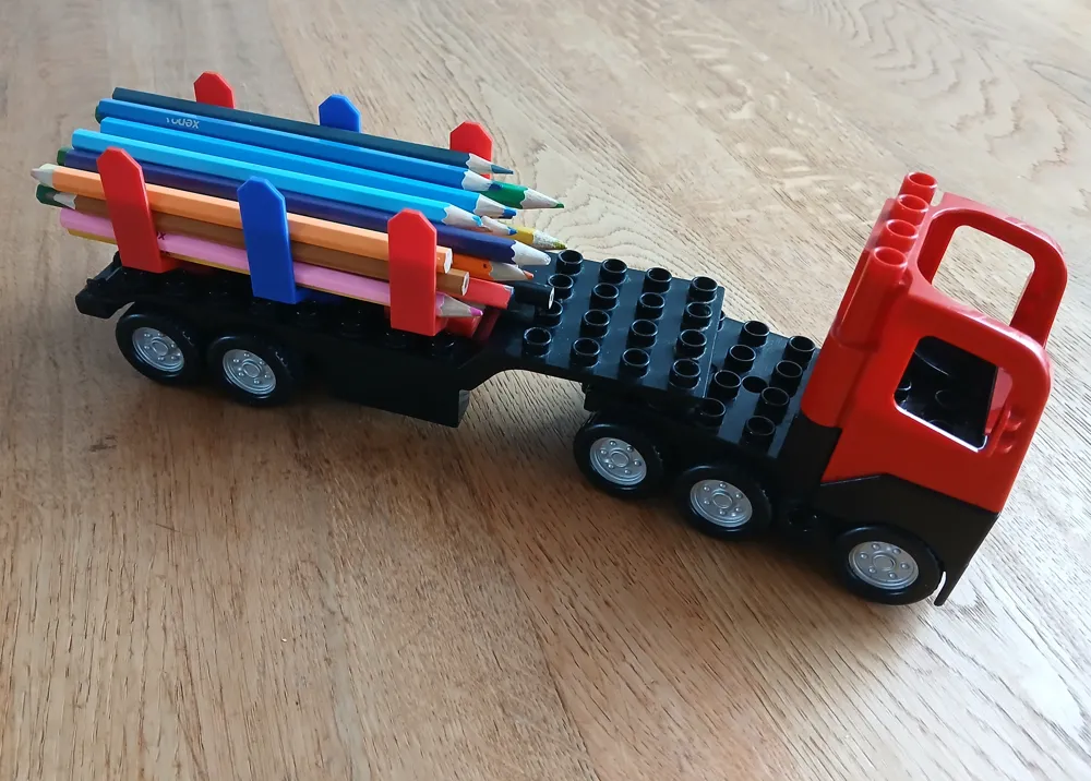 DUPLO Log carrier by Mesa MakerWorld: Download Free 3D Models
