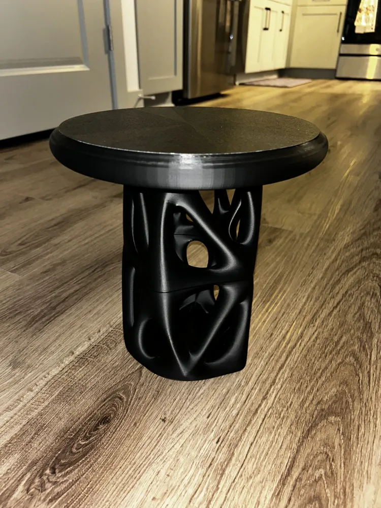 Stool With Organic Structure Design by Part Time Printer MakerWorld ...