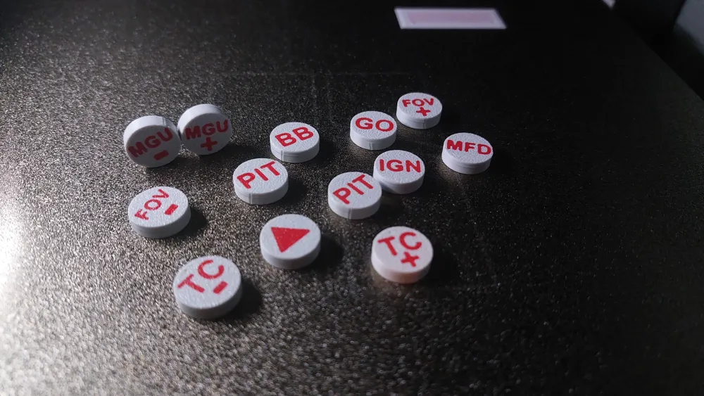 Fanatec Wheel Button Caps by Mart_B MakerWorld: Download Free 3D Models