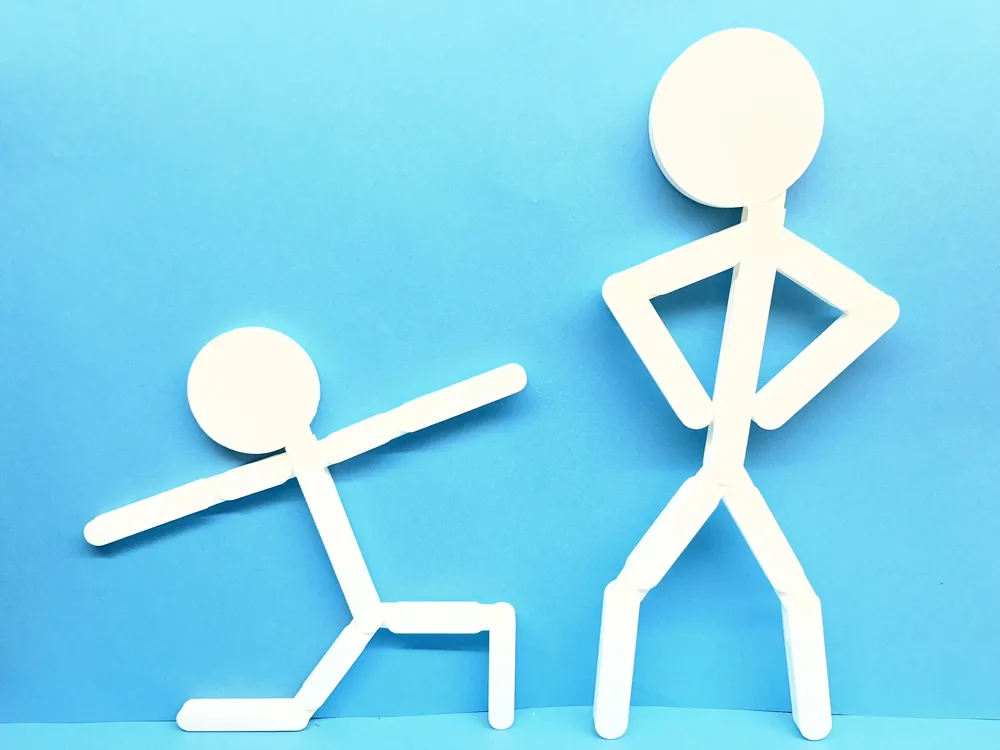 Stick Man – Articulated Fun Figure - Free 3D Print Model - MakerWorld