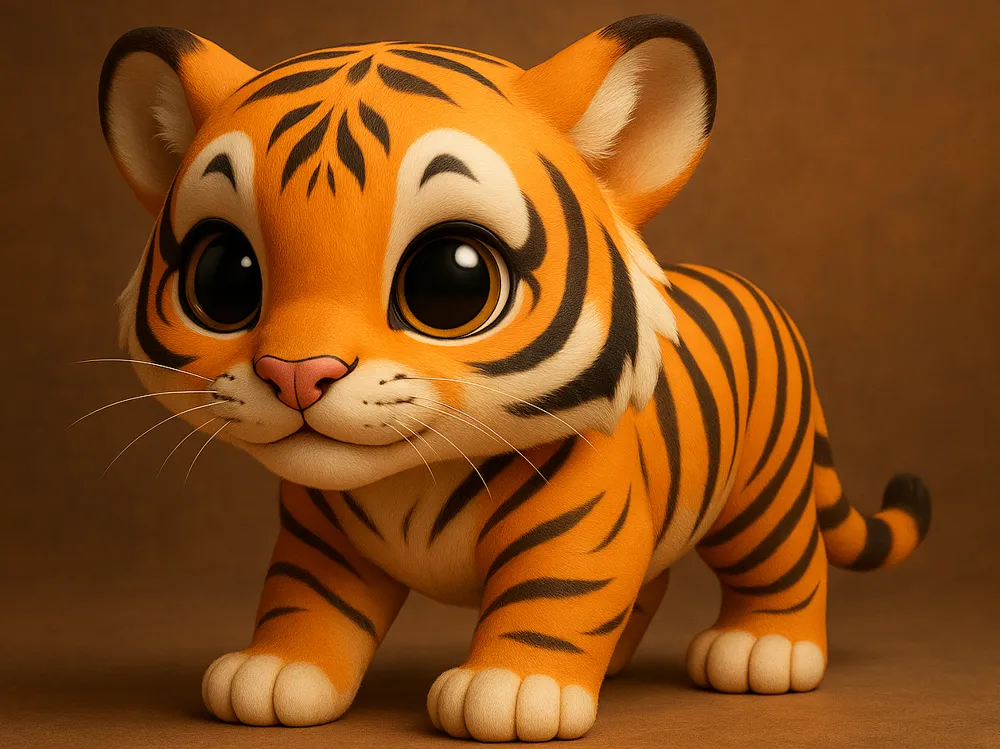 Tiger by 3d Maker MakerWorld: Download Free 3D Models
