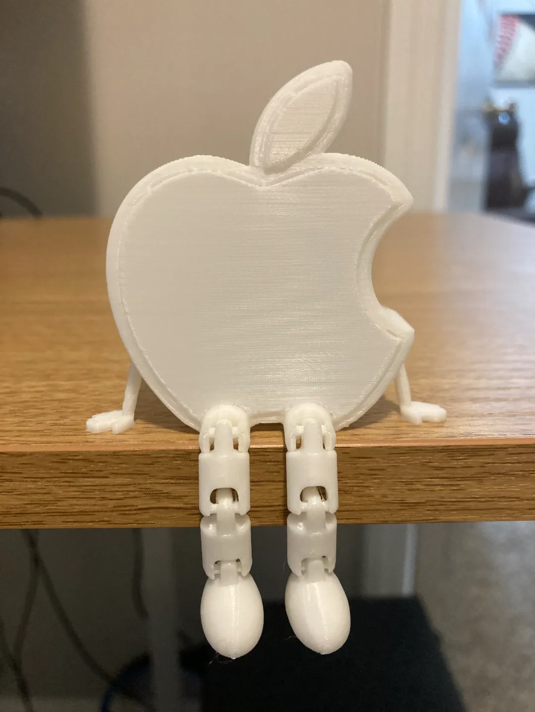 Articulated Apple Logo - Free 3D Print Model - MakerWorld