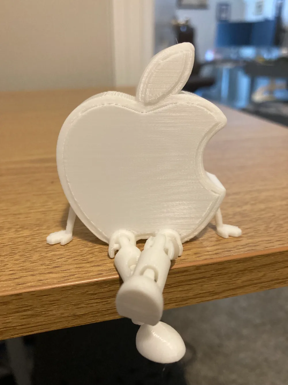 Articulated Apple Logo - Free 3D Print Model - MakerWorld