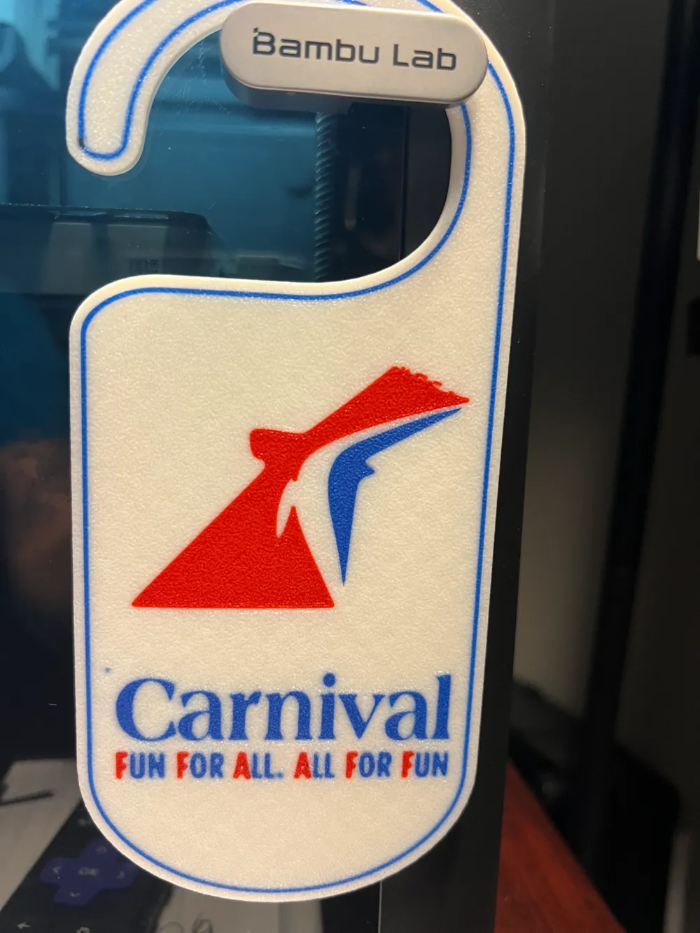 Carnival Cruise Line Door Tag by 3DPrinting4fun MakerWorld: Download ...