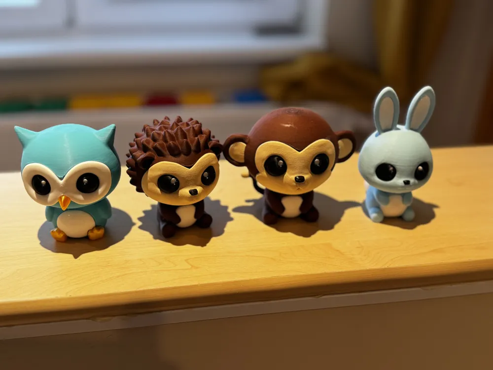 [noAMS] Miko the Monkey: Bananas for Cuteness! - Free 3D Print Model ...