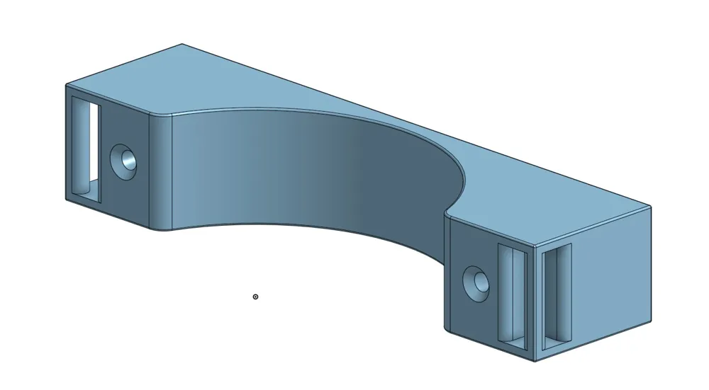 Gas Cylinder Holder 100mm | Gas Cylinder Wall Mount - Free 3D Print ...