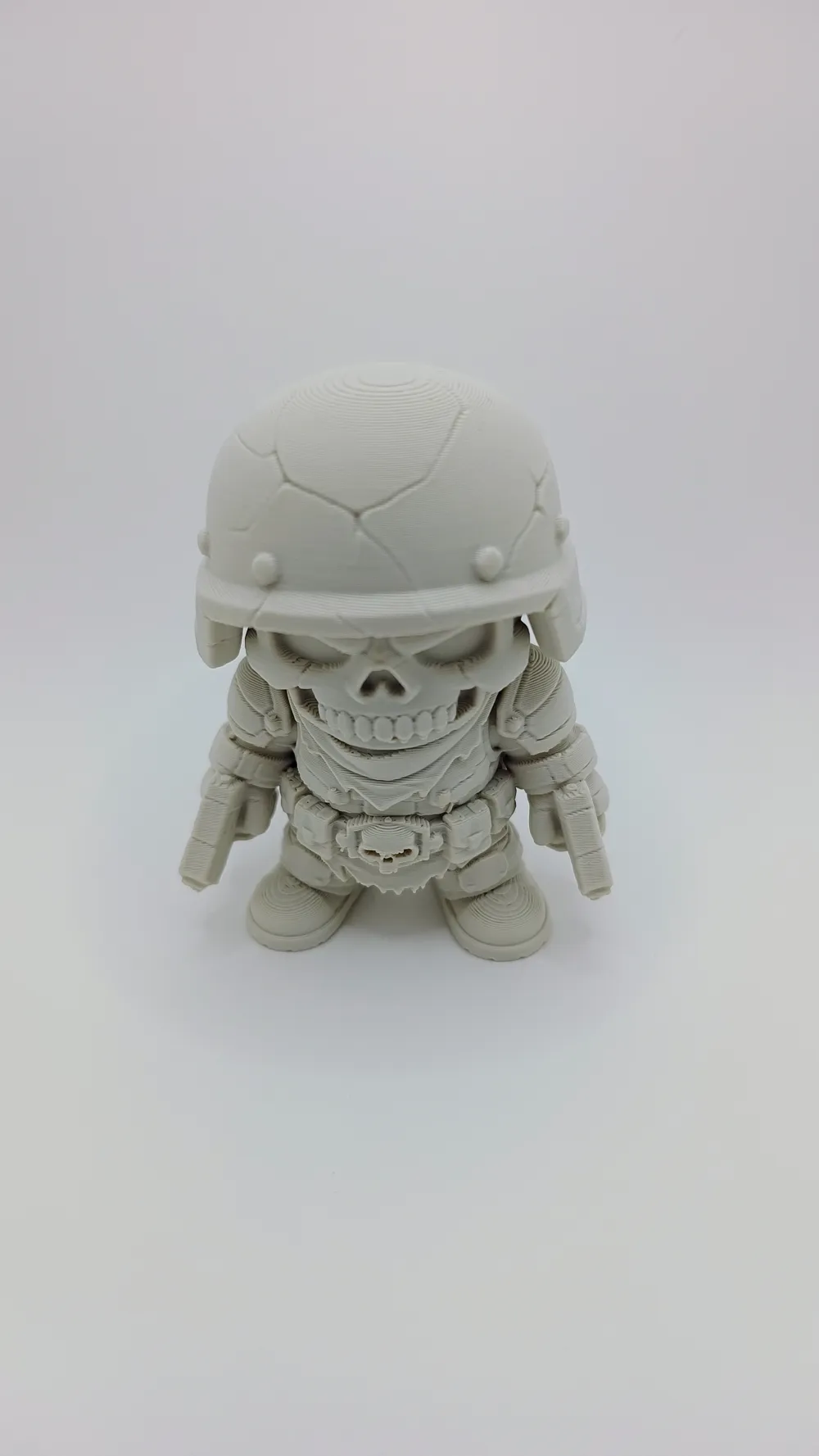 Skelett Kommando Figur im Chibi Style – Kostenloses 3D-Druckmodell ...