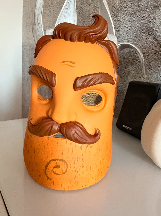Theodore Masters Peterson Maske aus Hello Neighbor - Free 3D Print ...