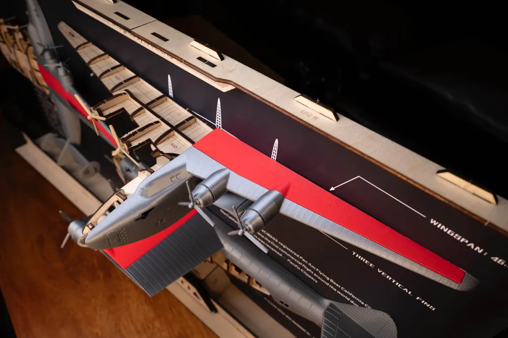 2.5D Framed Blueprint | Pacific Clipper | Pacific Clipper - Free 3D ...