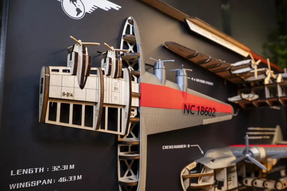 2.5D Framed Blueprint | Pacific Clipper | Pacific Clipper - Free 3D ...