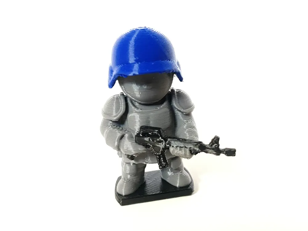 Mini Soldier - Free 3D Print Model - MakerWorld