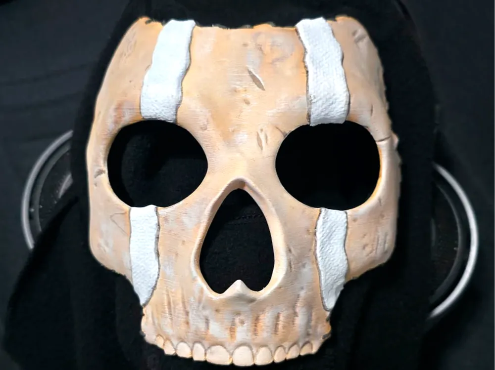 Call Of Duty Simon "Ghost" Riley Skull Mask by CVGOKU MakerWorld ...