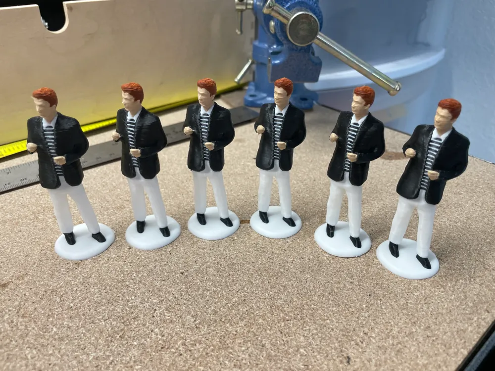 Rick Astley - LowPoly version by RyGuy Design - MakerWorld