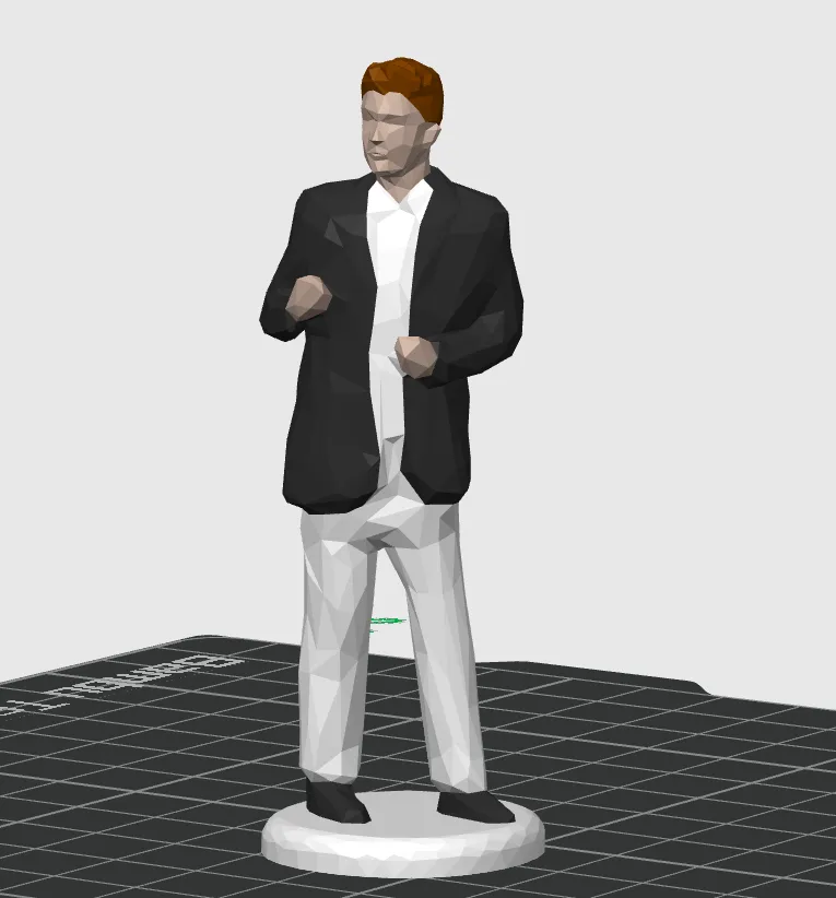 Rick Astley - LowPoly version by RyGuy Design - MakerWorld