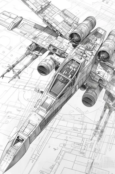 X-wing | Collection - MakerWorld: Download Free 3D Models