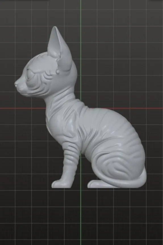 Cat - Sphinx - Free 3D Print Model - MakerWorld