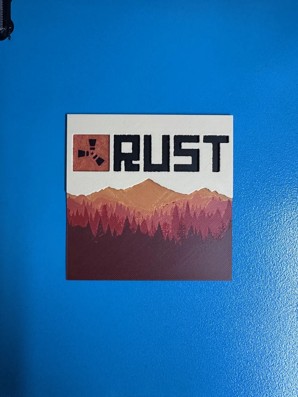 Rust Game Cover - Free 3D Print Model - MakerWorld