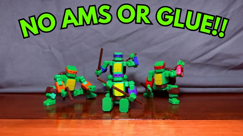 Origin-Zero Ninja Turtle Mecha Remixed by Splickie MakerWorld: Download ...