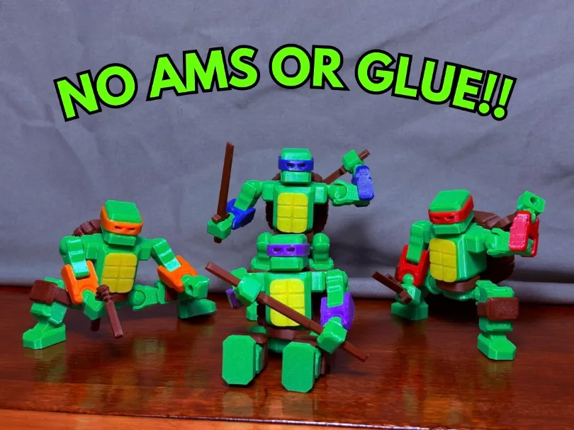Origin-Zero Ninja Turtle Mecha Remixed by Splickie MakerWorld: Download ...