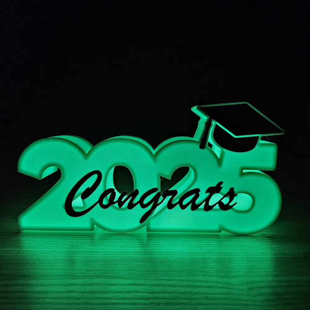 Graduation 2025 led light by Sofa MakerWorld: Download Free 3D Models