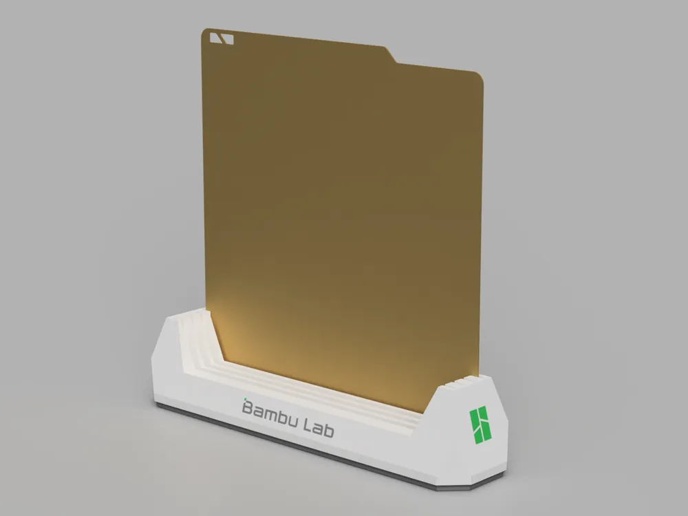 Build Plates Stand - X1 Series/P1 Series/A1 by Wojciech Kawa MakerWorld ...