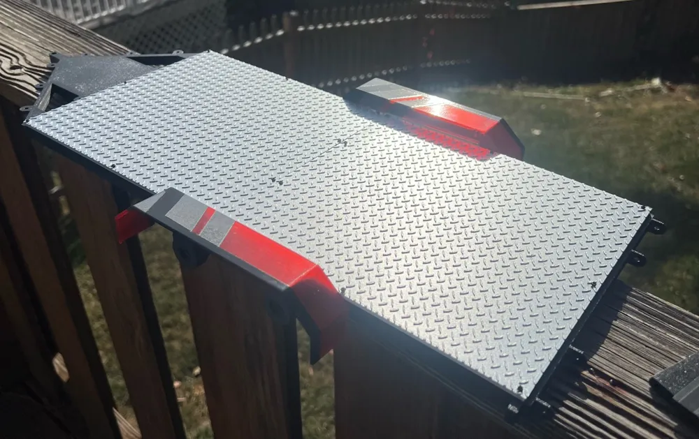 1/10 scale RC car trailer will hold Tamiya TT02 - Free 3D Print Model ...