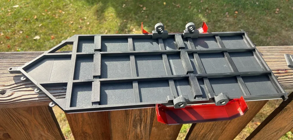 1/10 scale RC car trailer will hold Tamiya TT02 - Free 3D Print Model ...