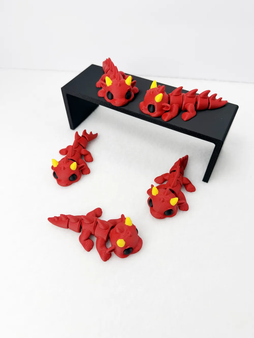 Articulated Mini Dragon - Free 3D Print Model - MakerWorld