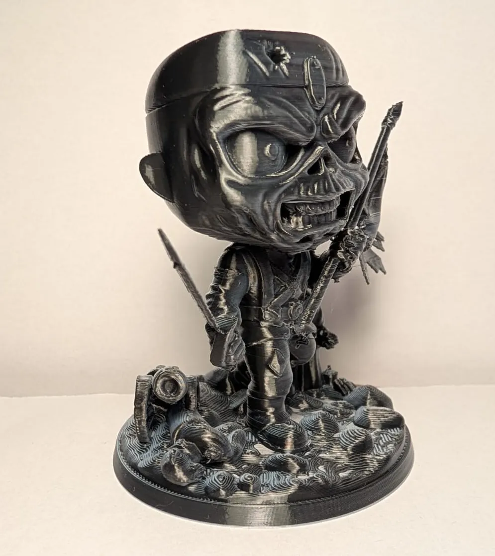 Iron Maiden - The Trooper (funkopop) - Free 3D Print Model - MakerWorld