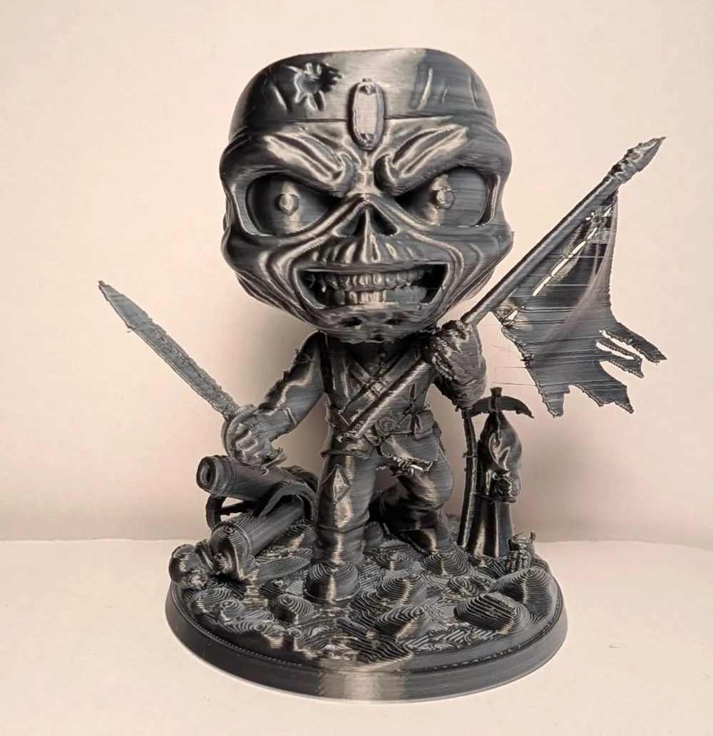 Iron Maiden - The Trooper (funkopop) - Free 3D Print Model - MakerWorld