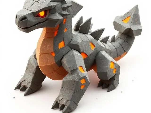 Low Poly Dragon Pokemon by Just_awesomeMakerWorld: Download Free 3D Models