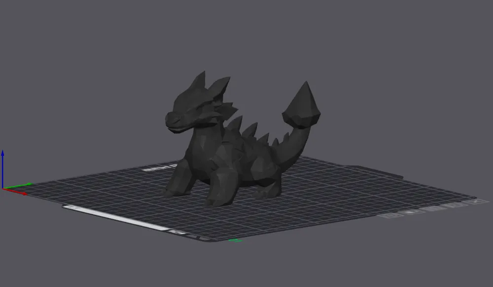 Low Poly Dragon Pokemon by Just_awesomeMakerWorld: Download Free 3D Models