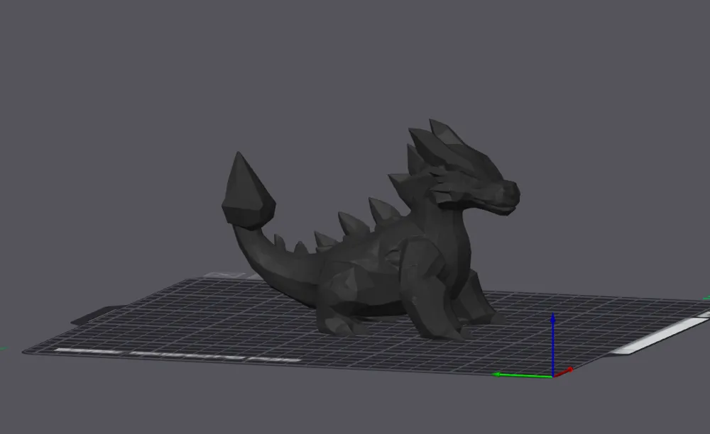 Low Poly Dragon Pokemon by Just_awesomeMakerWorld: Download Free 3D Models