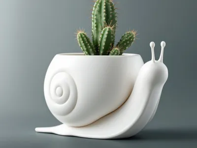 Windowed Nook Pot Plant - Home Decoration by calebtimoteo - MakerWorld