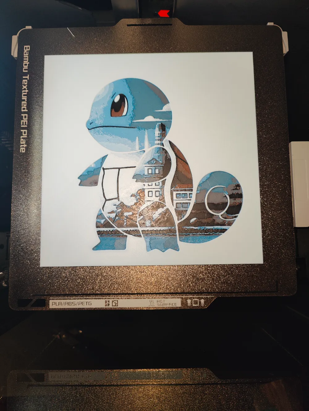 007 Squirtle - Pokemon gen1 - Hueforge by 3D_Demmacs - MakerWorld