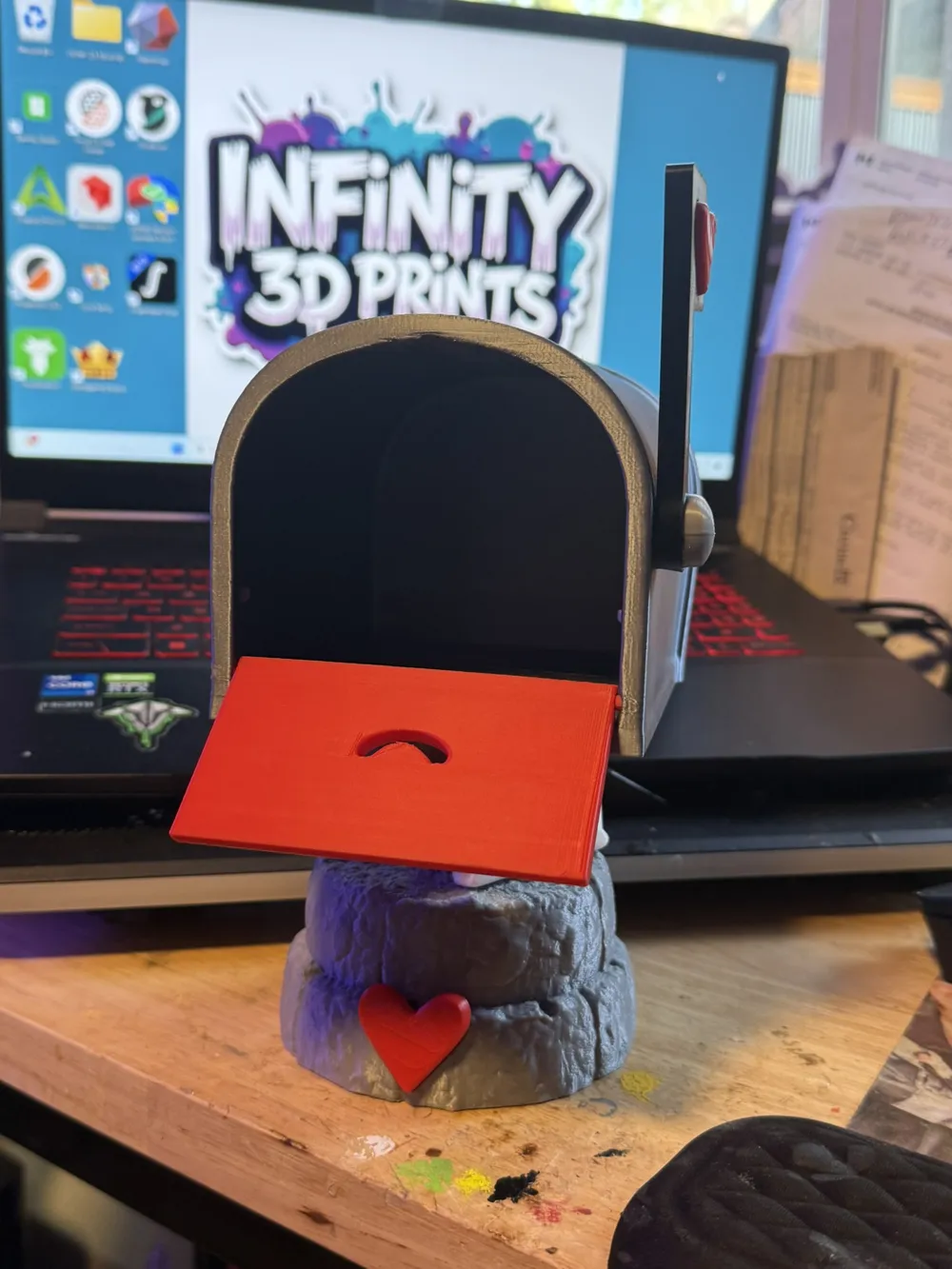 VALENTINES MAILBOX - FUN VALENTINE STORAGE - Free 3D Print Model ...