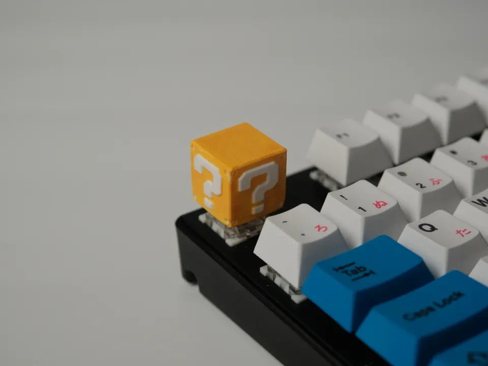 Mario keyboard cap by GL - MakerWorld