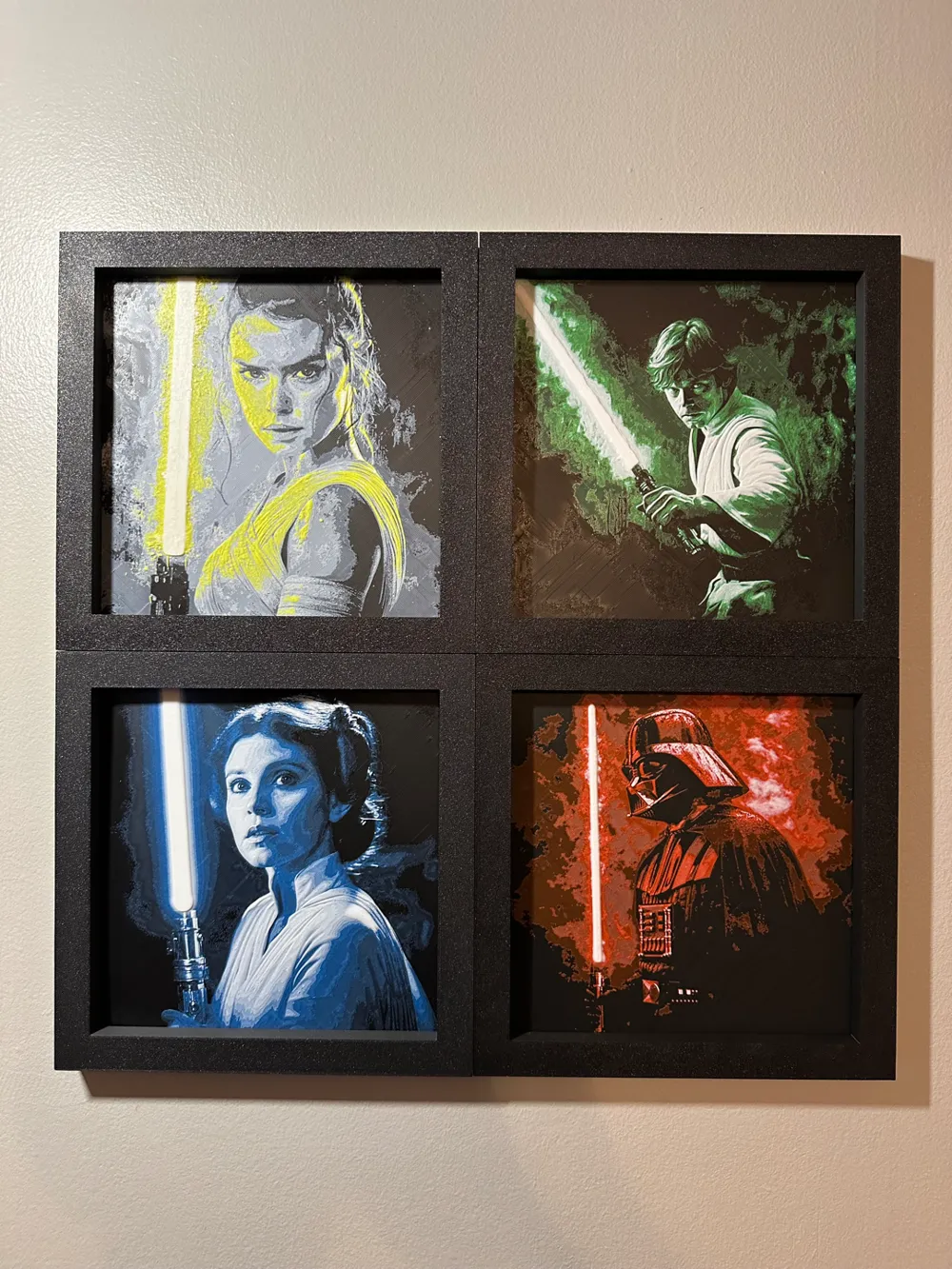 Wolf Hueforge, Black and White - Free 3D Print Model - MakerWorld