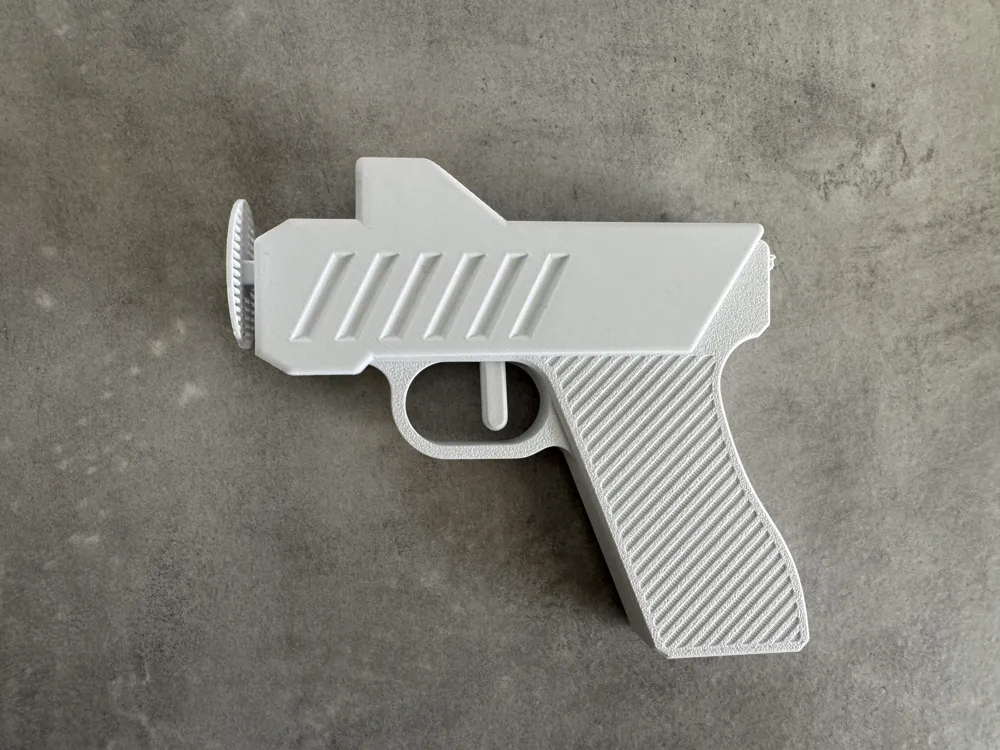 Fly Swatter Gun (Addon) - Free 3D Print Model - MakerWorld