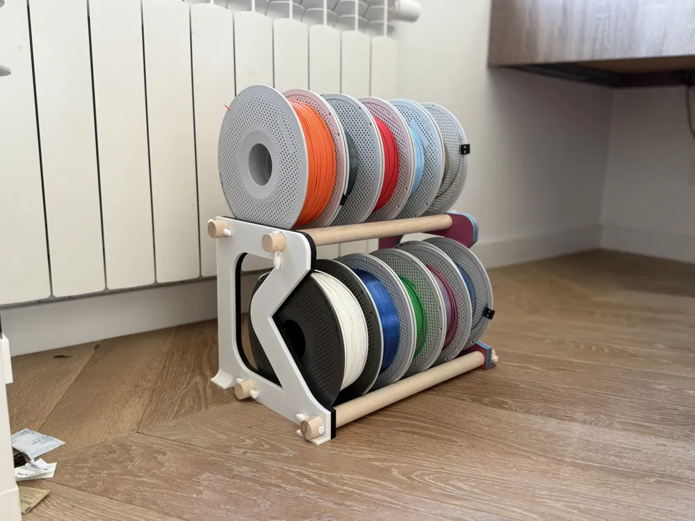 filament spool holder stand rack by ketchup_pudliszki_3D MakerWorld ...