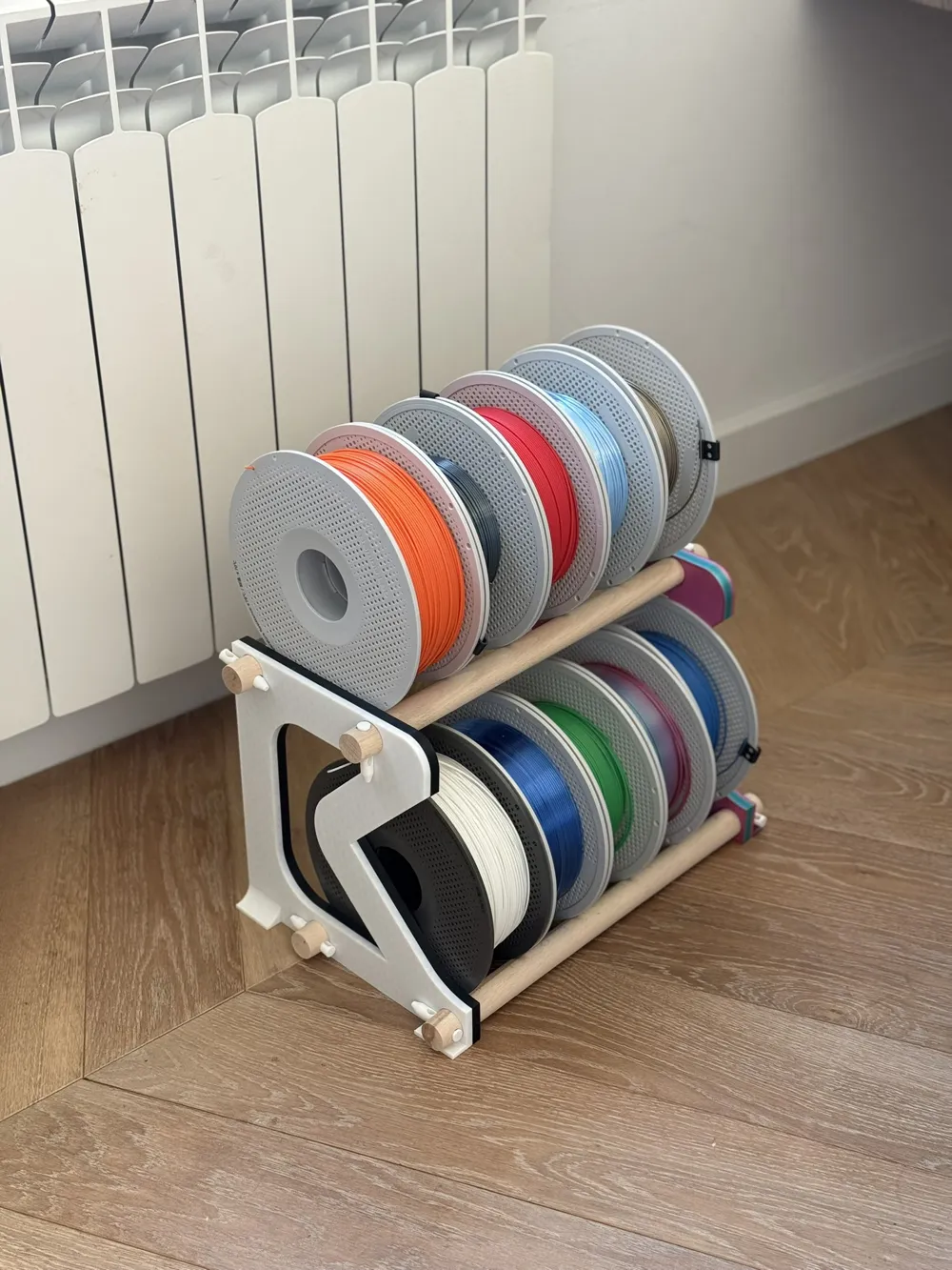 filament spool holder stand rack by ketchup_pudliszki_3D MakerWorld ...