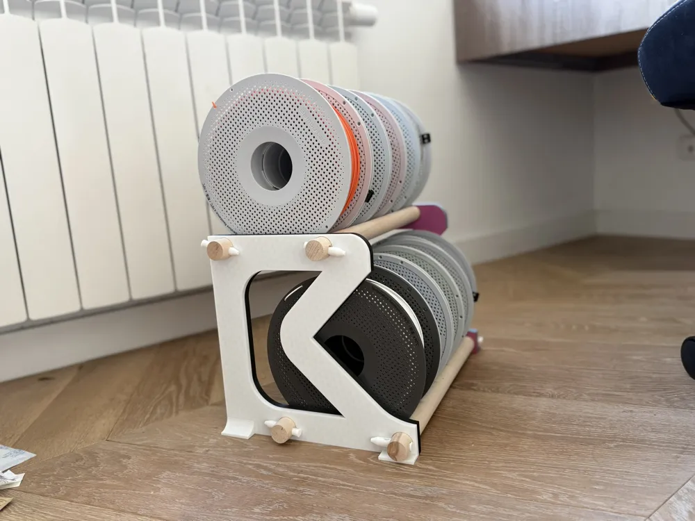 filament spool holder stand rack by ketchup_pudliszki_3D MakerWorld ...