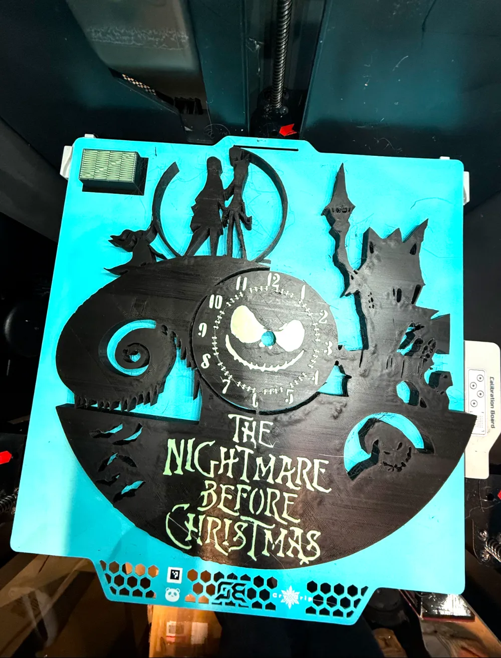The Nightmare Before Christmas Clock by miniskull14MakerWorld: Download ...