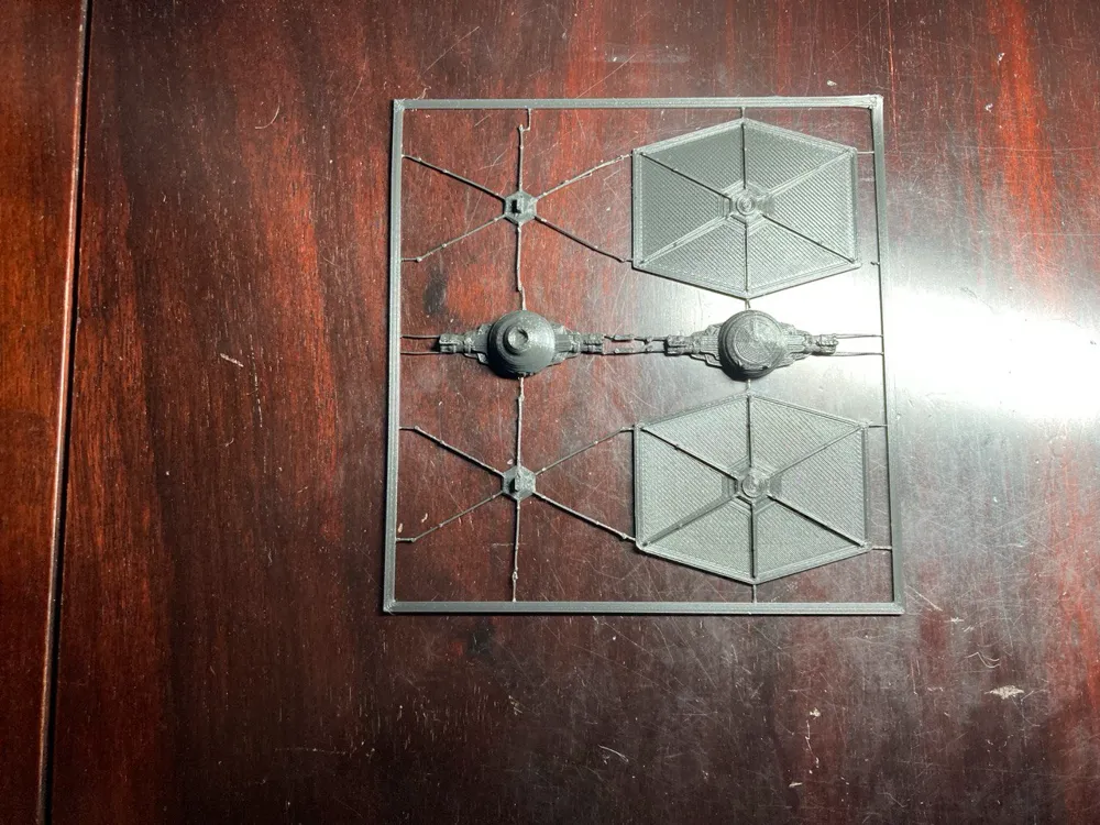 Tie fighter kit card by Daniele - MakerWorld