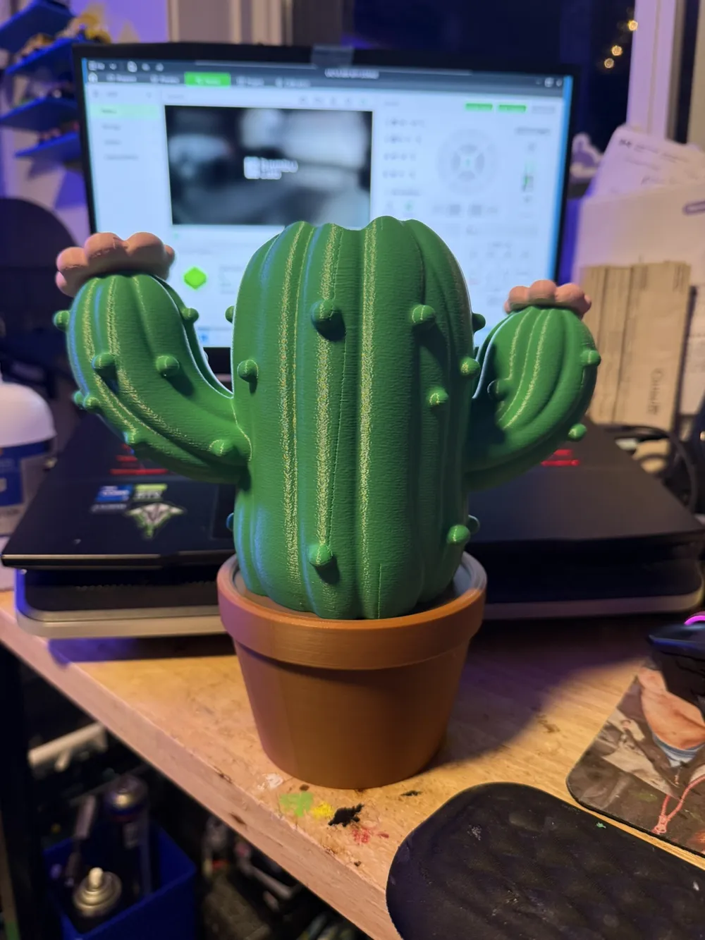 MULTIPART-THE CACTUS-BATH & BODYWORKS SOAP HOLDER - Free 3D Print Model ...