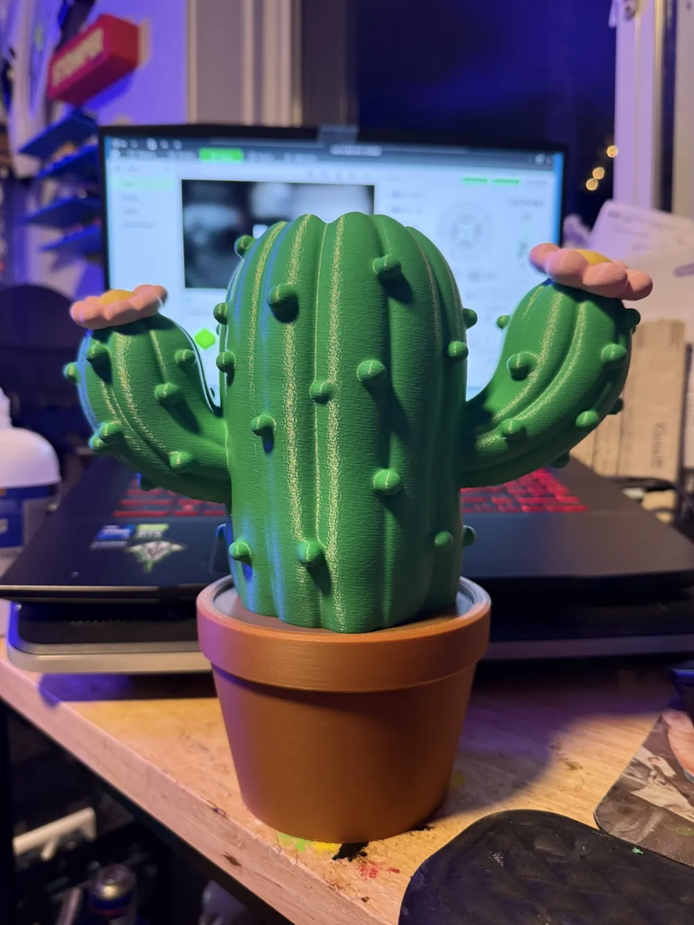 MULTIPART-THE CACTUS-BATH & BODYWORKS SOAP HOLDER - Free 3D Print Model ...
