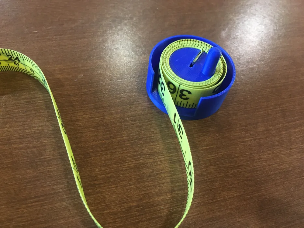 Sewing/Flexible Tape Measure Spool/Holder - Free 3D Print Model ...