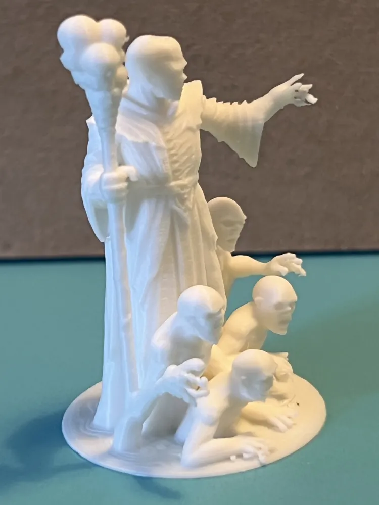 D&D Necromancer - Free 3D Print Model - MakerWorld