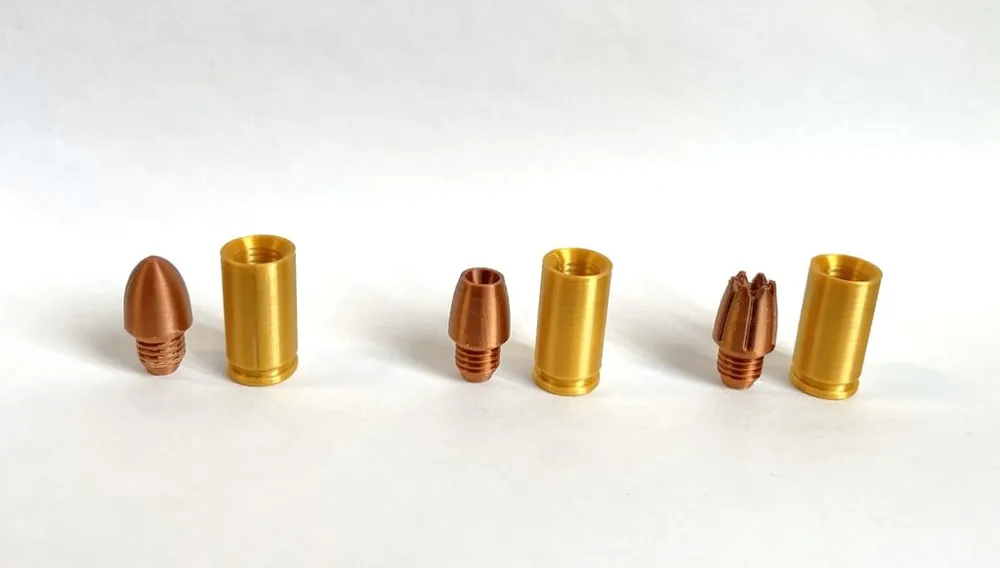 Replica 9mm Parabellum Bullets (Screw Together) by OwenTF - MakerWorld